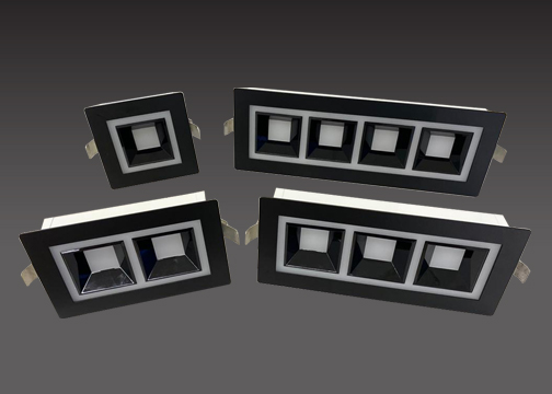 Diamond Square Mini Louver POD Troffer Collection (LED) – LuxMozy ...